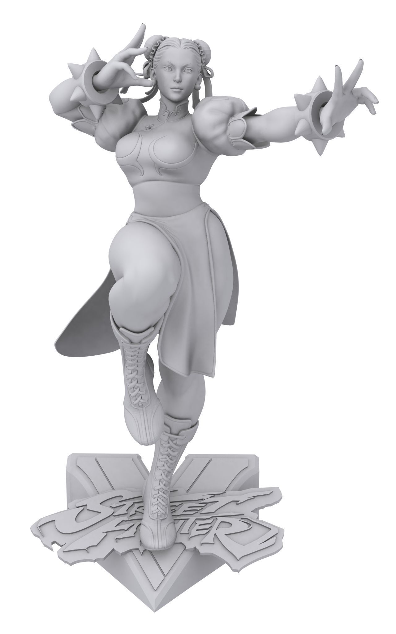 Archivo 3D gratis chun li・Diseño por impresión en 3D para descargar・Cults
